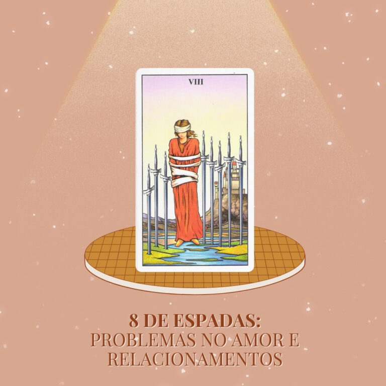 8 de Espadas no Tarot: Significado Invertido, no Amor e Sorte